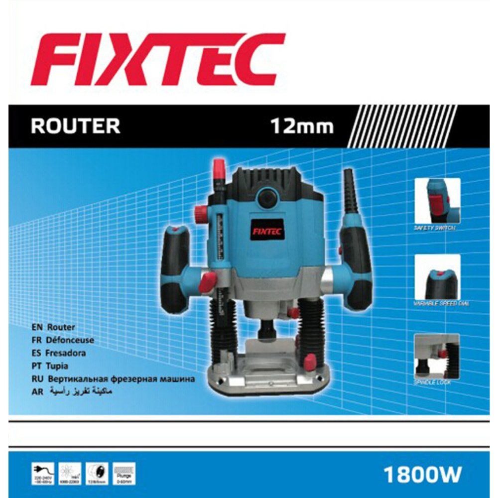 Fixtec 1800W Router FRT18001